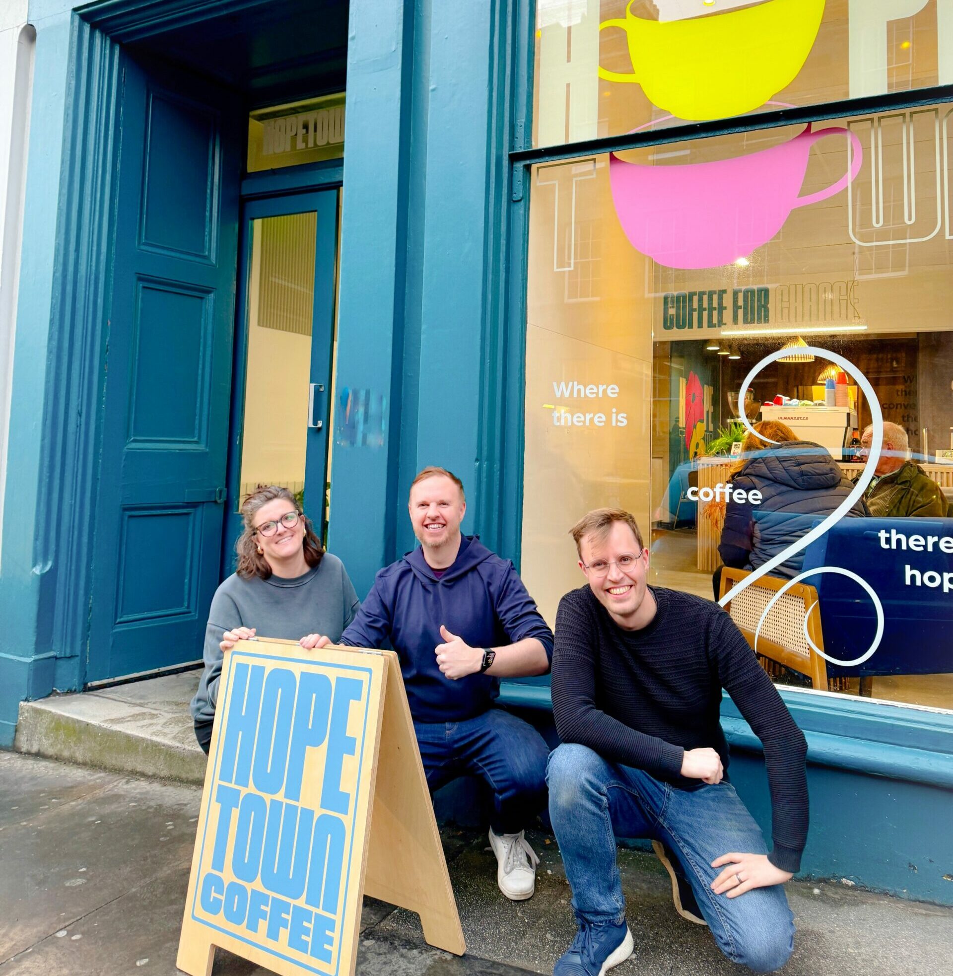 Hopetown Coffee - not-for-profit coffee shop in Edinburgh